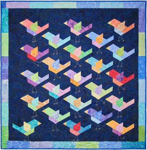 A Little Birdy , , Hoffman California Fabrics