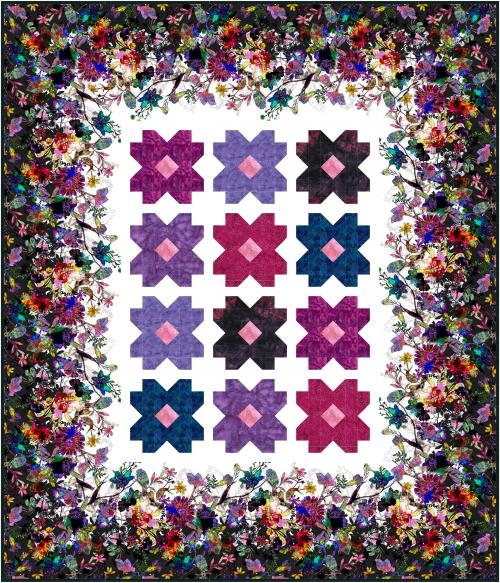 Blooms , , Hoffman California Fabrics