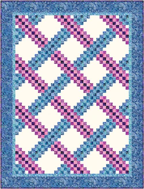 Braided Triple Irish Chain , , Hoffman California Fabrics