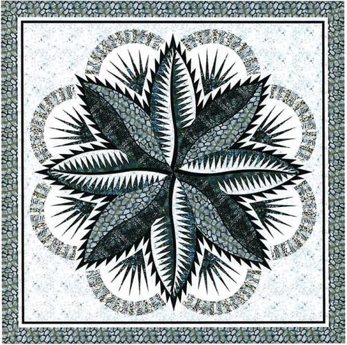 Fire Island Hosta , , Hoffman California Fabrics