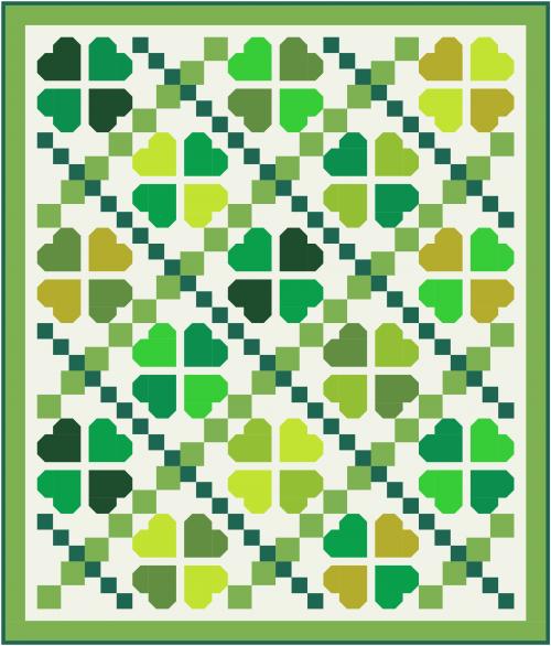 Lucky Clover , , Hoffman California Fabrics