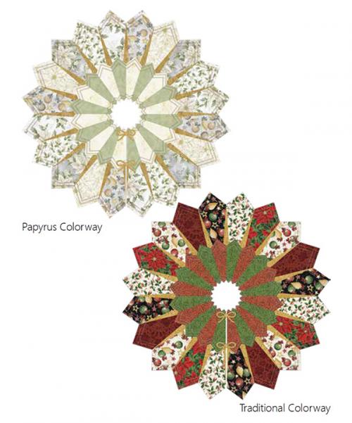 Dresden Tree Skirts , , Hoffman California Fabrics