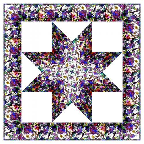 Peace Star , , Hoffman California Fabrics