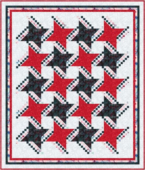 Stars Over Texas , , Hoffman California Fabrics