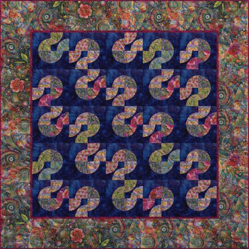 Whimsical Ribbons , , Hoffman California Fabrics