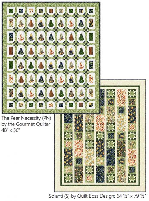 The Pear Necessity & Solanti , , Hoffman California Fabrics